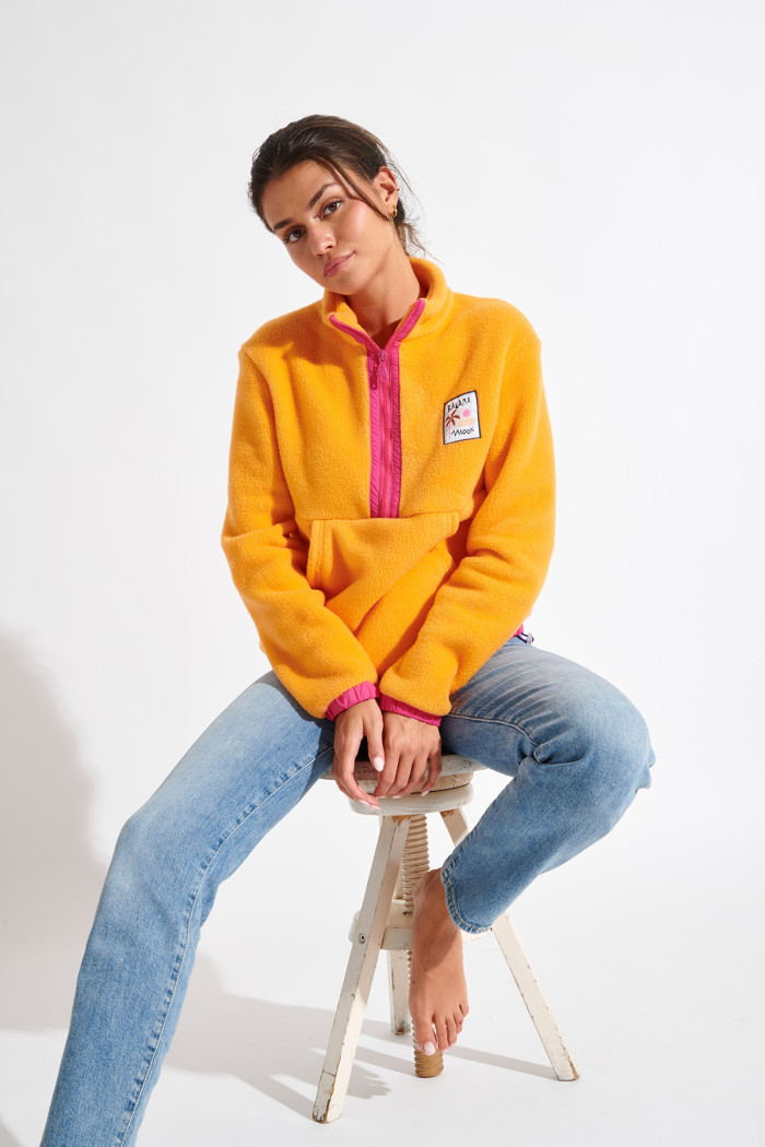 Chaqueta polar rosa BRICHILL SNOOKIE | Banana Moon®