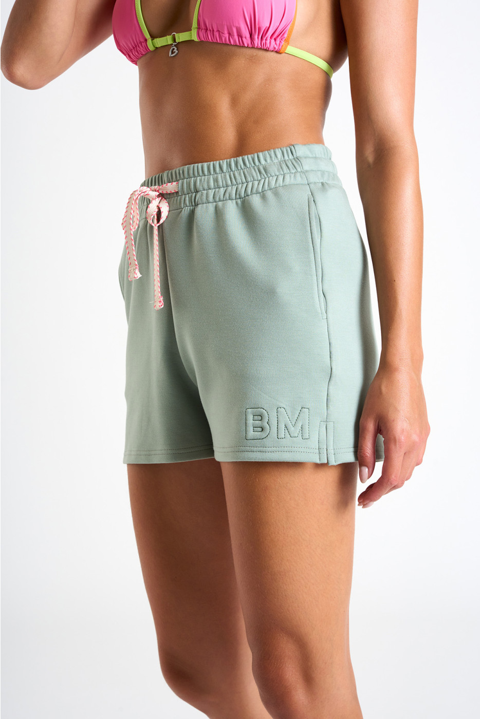 RAW BAYJOY Green jogging shorts | Banana Moon®