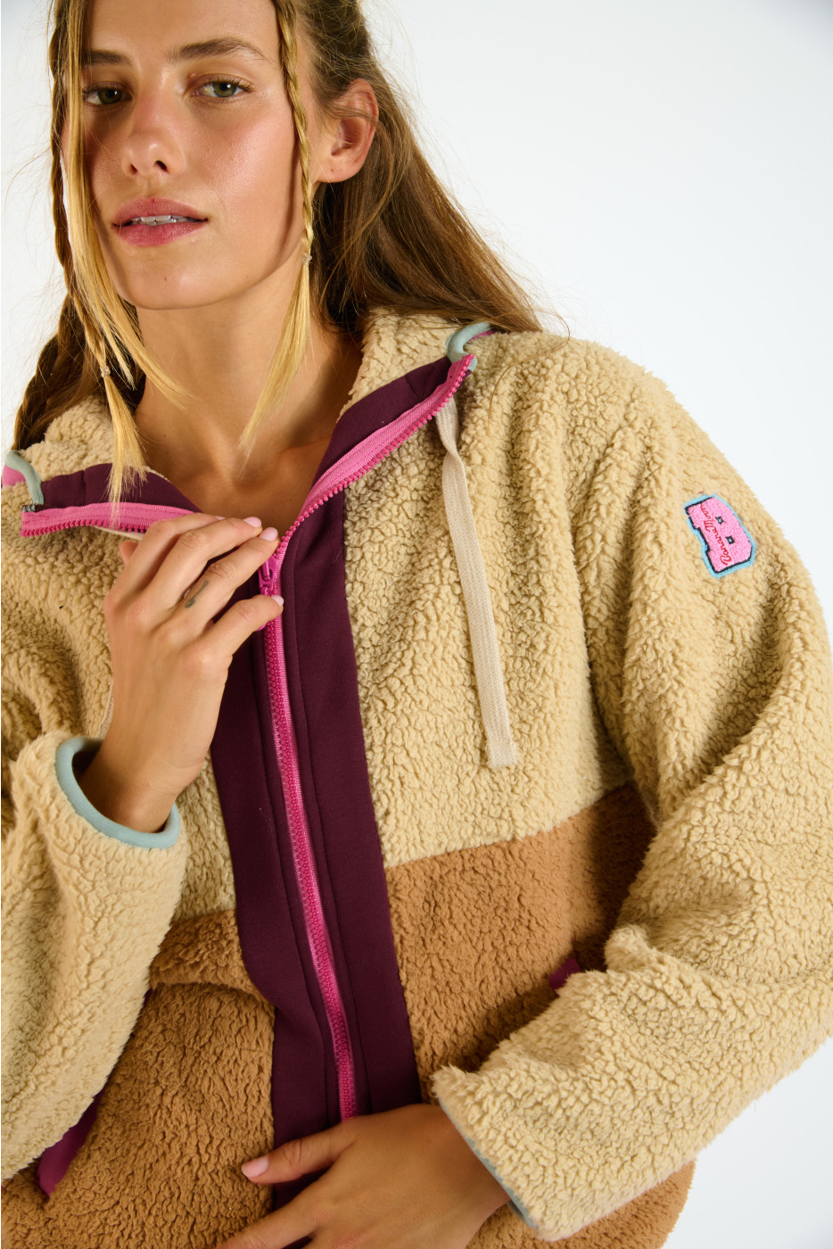 ALIMI EAGLECREST camel curled jacket | Banana Moon®