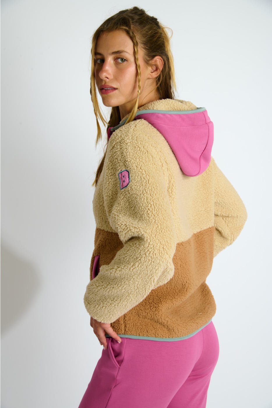 ALIMI EAGLECREST camel curled jacket | Banana Moon®