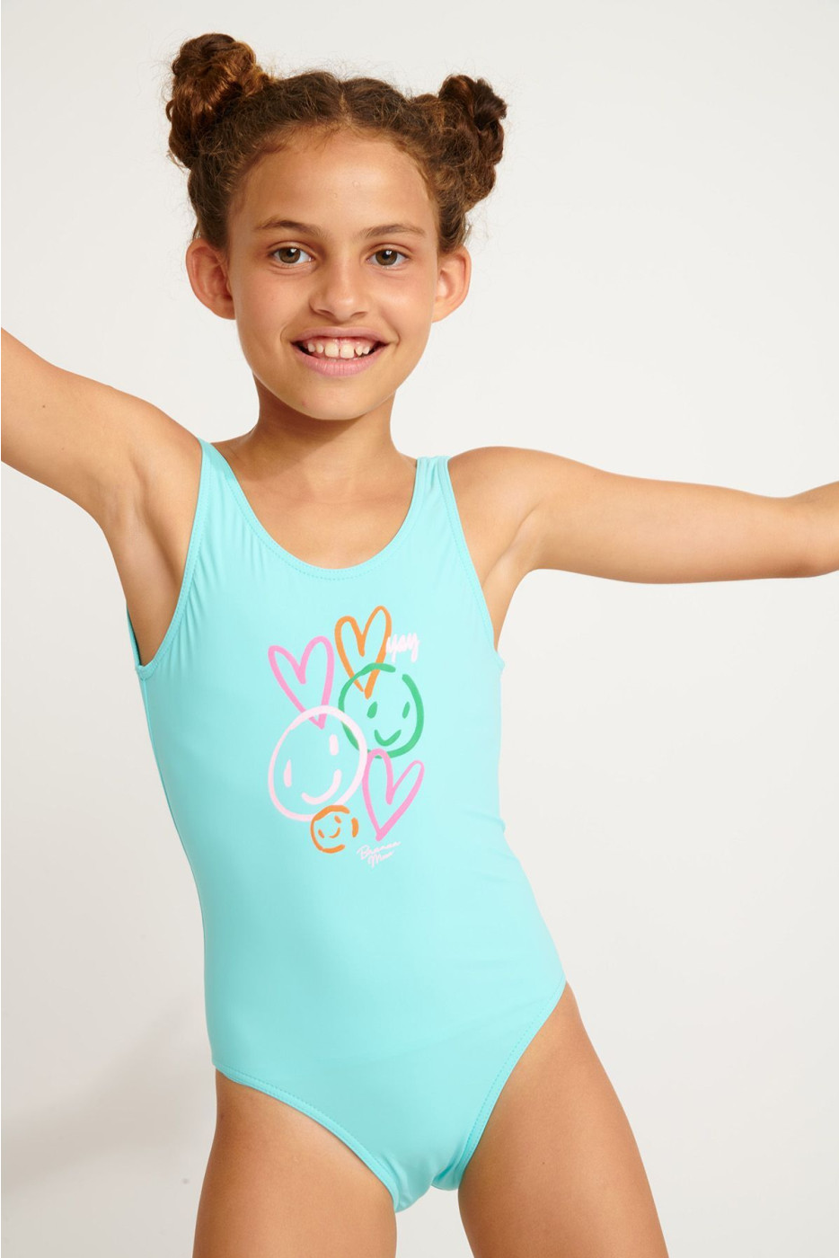 Maillot de bain 1 pièce bleu M BALOO DRAWING | Banana Moon®
