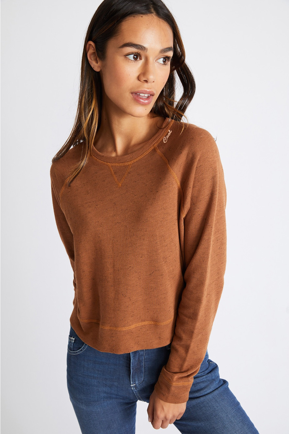 DEX HOPKINS lightweight sweatshirt for women | Banana Moon®